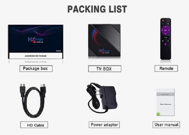 Android Tv Box H96 Max H616 Smart Tv Box H96max 2.4g 5.8g Wifi Set Top ...