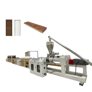 Interior Wpc Door Panel Frame Wood Plastic Composite Board Hollow Profile Plastic Extrusion ...