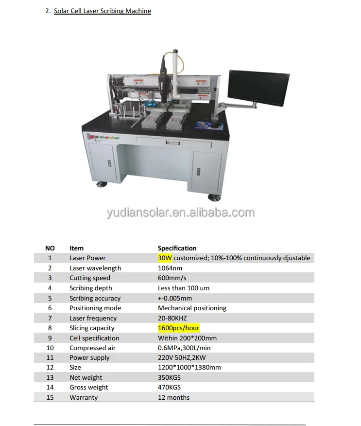 Radiant Solar Cell Tester Xenon From German Solar Panel Making Machine ...
