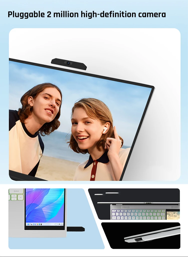 Dual Screen Laptop - 15.6'' IPS Display with 7'' Touch Screen