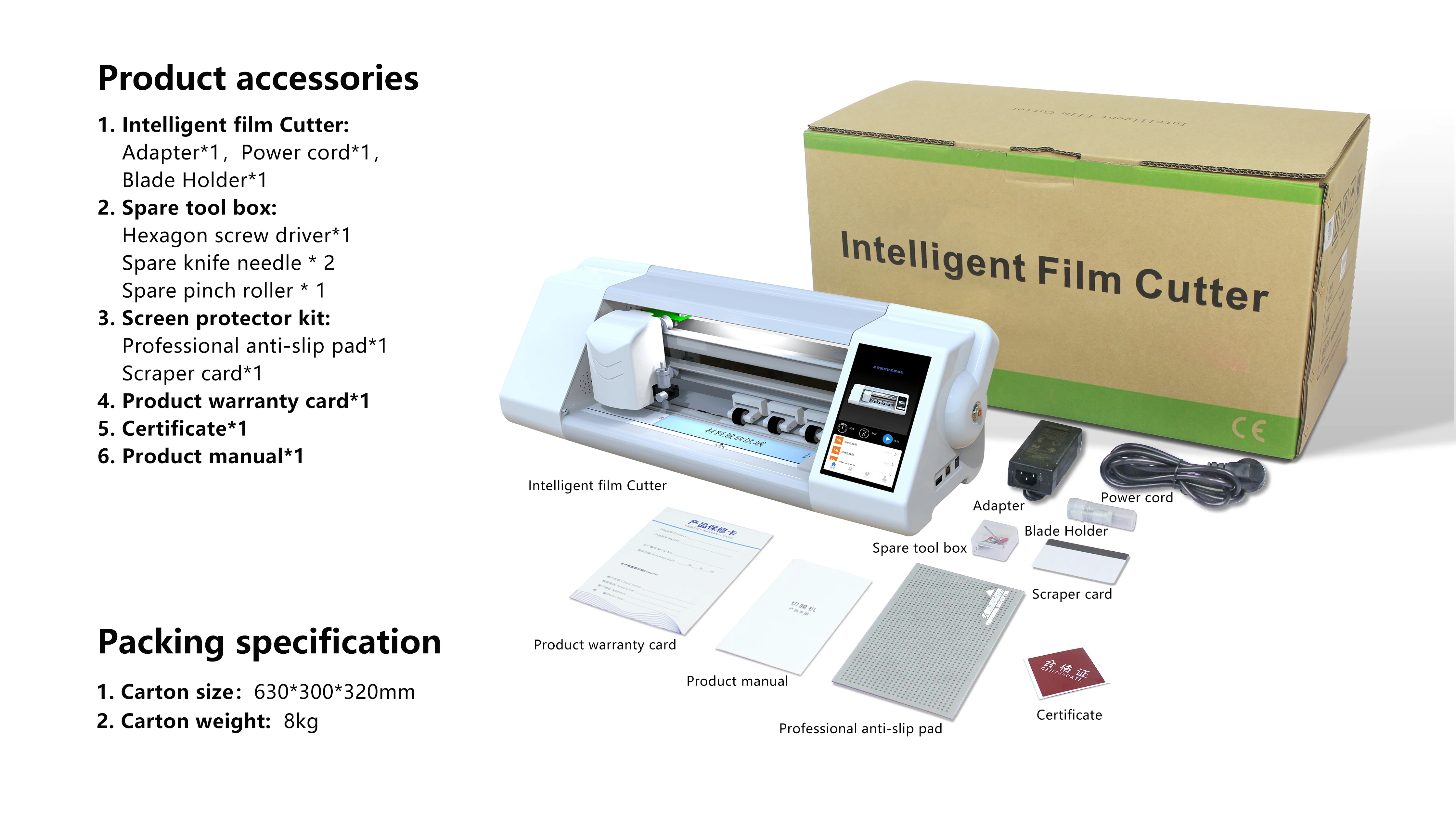 Hydrogel Screen Protector Cutting Machine Hydrogel Tpu Sheet Universal ...