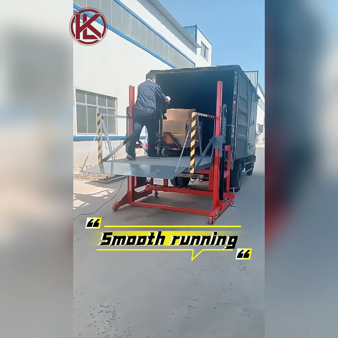 Portable Electric Lifter For Warehouse Load And Unload Platform - Buy ...