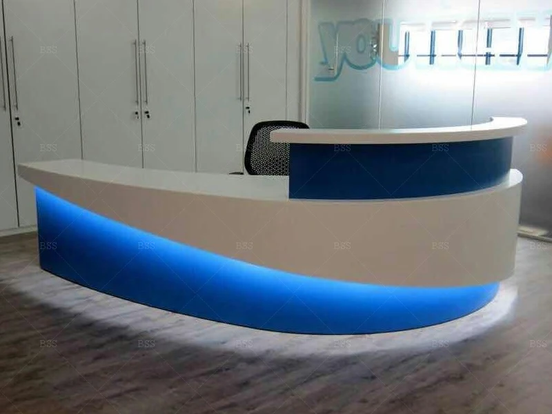 Luxurious Receptionist Counter - Elegant & Durable Design