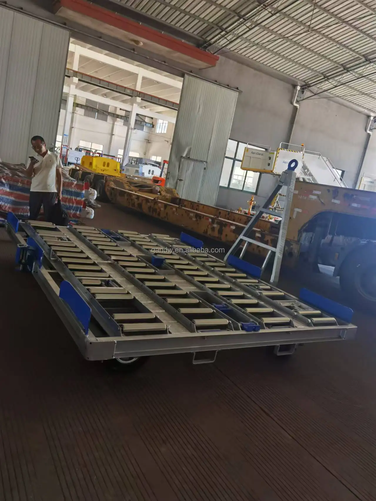 7T Airport Pallet Dolly - Efficient Aviation Container Handling