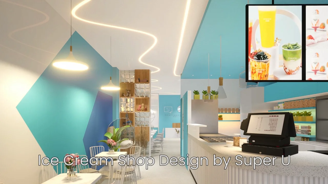 Commercial Coffee Counter Bar Modern Wood Counter Design Layout Snack ...