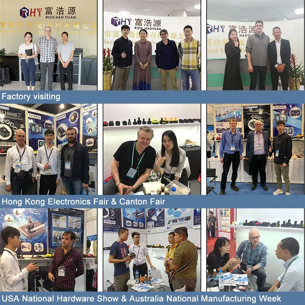 RHY Replacement 18v for Boschs Lithium-ion Rechargeable Battery Pack ...