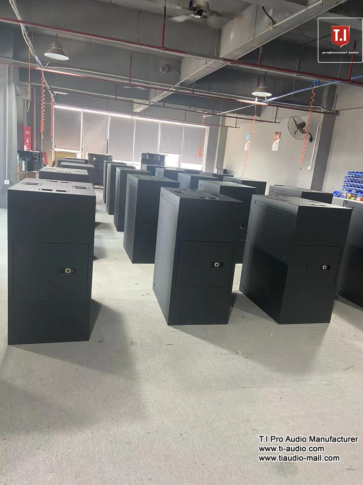 T.I Pro Audio MAX-218S Line Array Subwoofer - 2500W Power