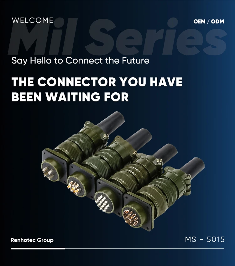 Circular Kukdong Connector Bayonet 61 Pin 7 Pin 22 12 Pin Male Ms5015 ...