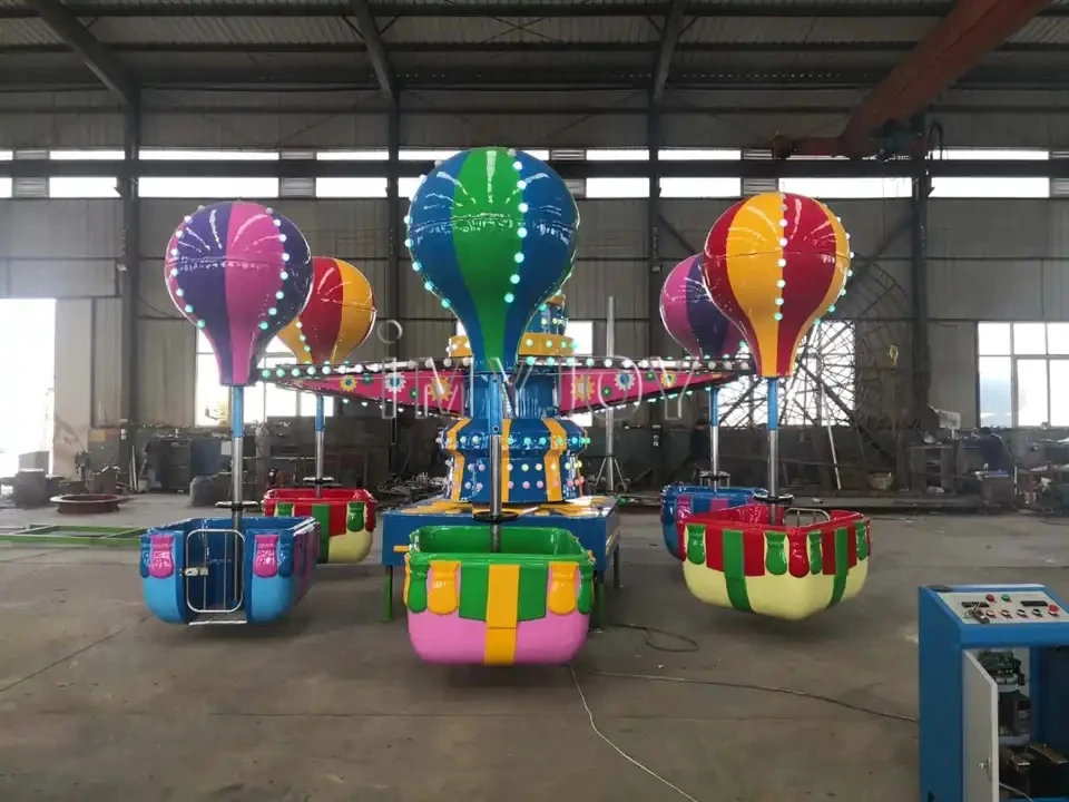 Exciting Outdoor Amusement Kiddie Park Facilities Equipment Attraction ...