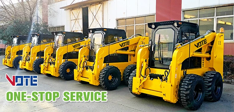 Vote Hydraulic Skid Steer Loader Multifunction Optional Breaker Hammer ...