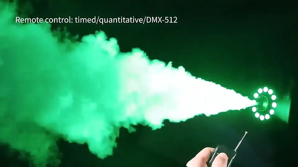 Stage Equipment Led Smoke Machine 5000w Remote Dmx512 Control 12pcs Rgb ...