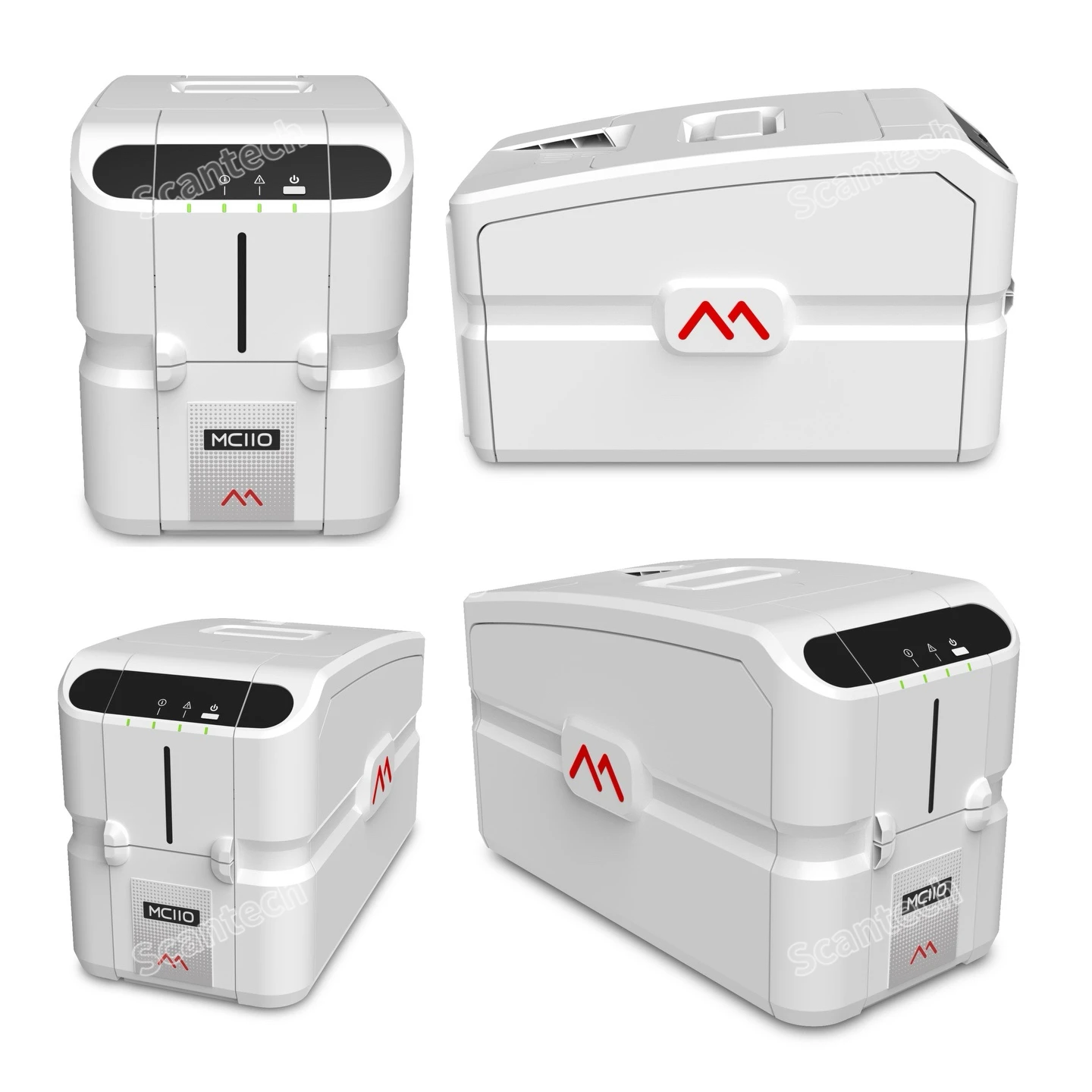 Matica MC110 PVC Id Card Printer Thermal Dye-sublimation Double Side ...