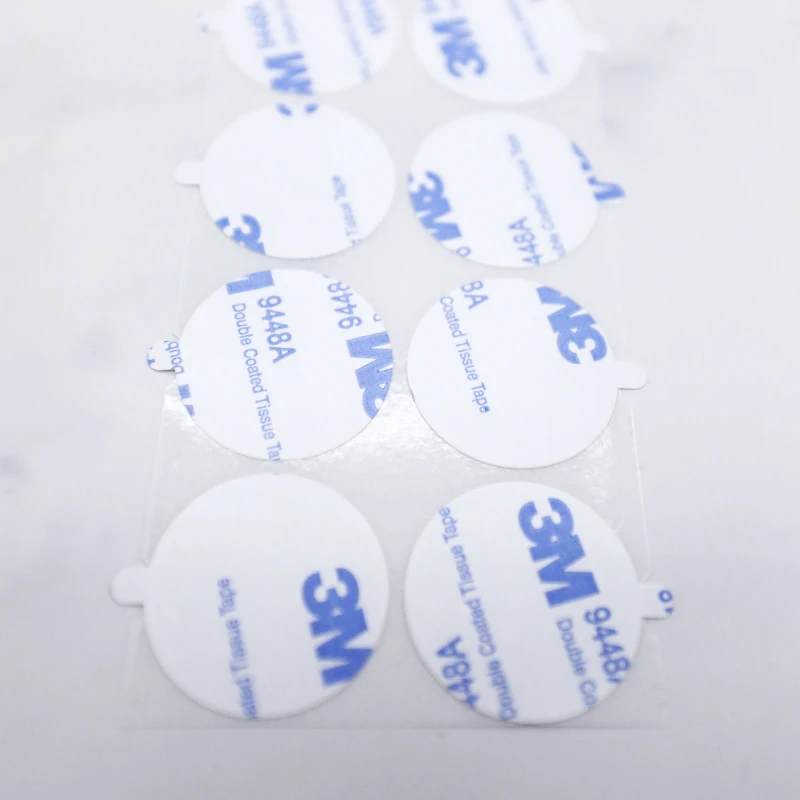 Custom 3m Double Sided Sticker Sheets Double Sided Stickers With Tab ...