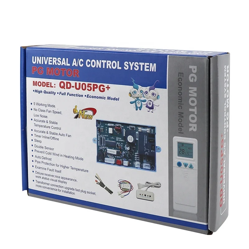 Qd-u05pg+ Universal Air Conditioner Pcb Board Control System For Split ...