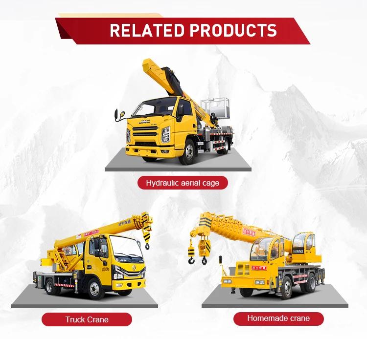 12 Ton Hydraulic Manipulator - Lifting Mobile Truck Crane