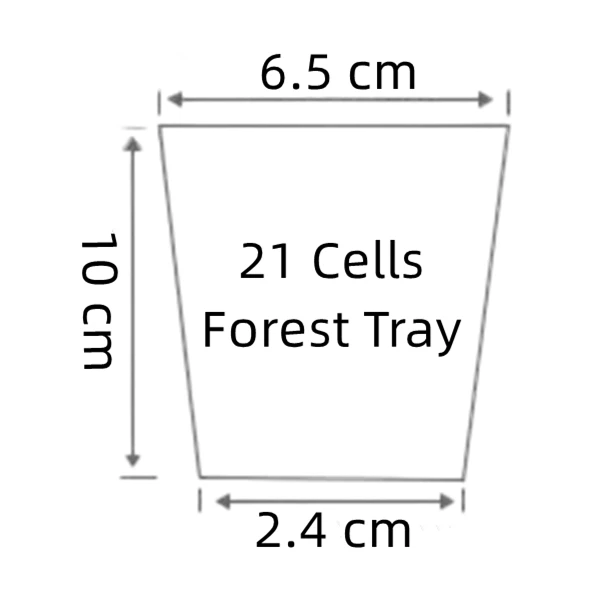 72 Cells Planting Seedling Tray Seed Starter Tray Starting Tray For ...