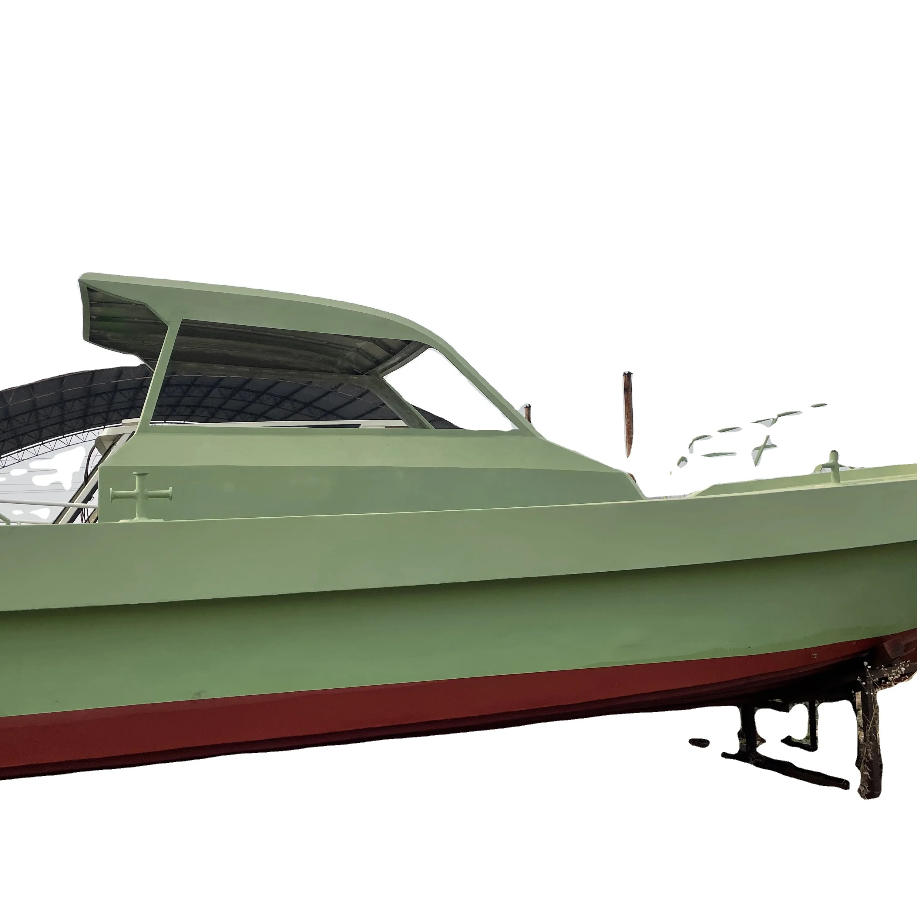 9.5m Aluminum Fishing Boat With Cabin Speedboat With Engine For Sale ...