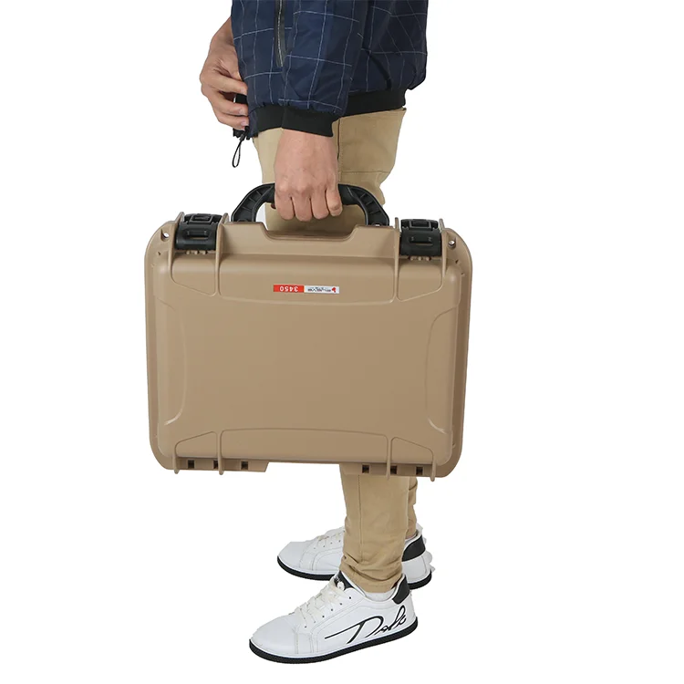 Foam Padded Hard Plastic Tool Case - Durable & Customizable