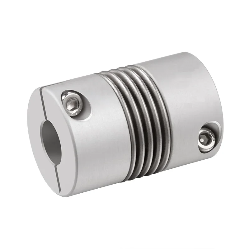 Rotary Encoder Shaft D Coupling Metal Bellow aluminum flexible shaft ...
