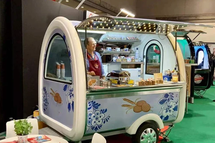 Mobile Food Truck With Full Kitchen Concession Mini Portable Food ...