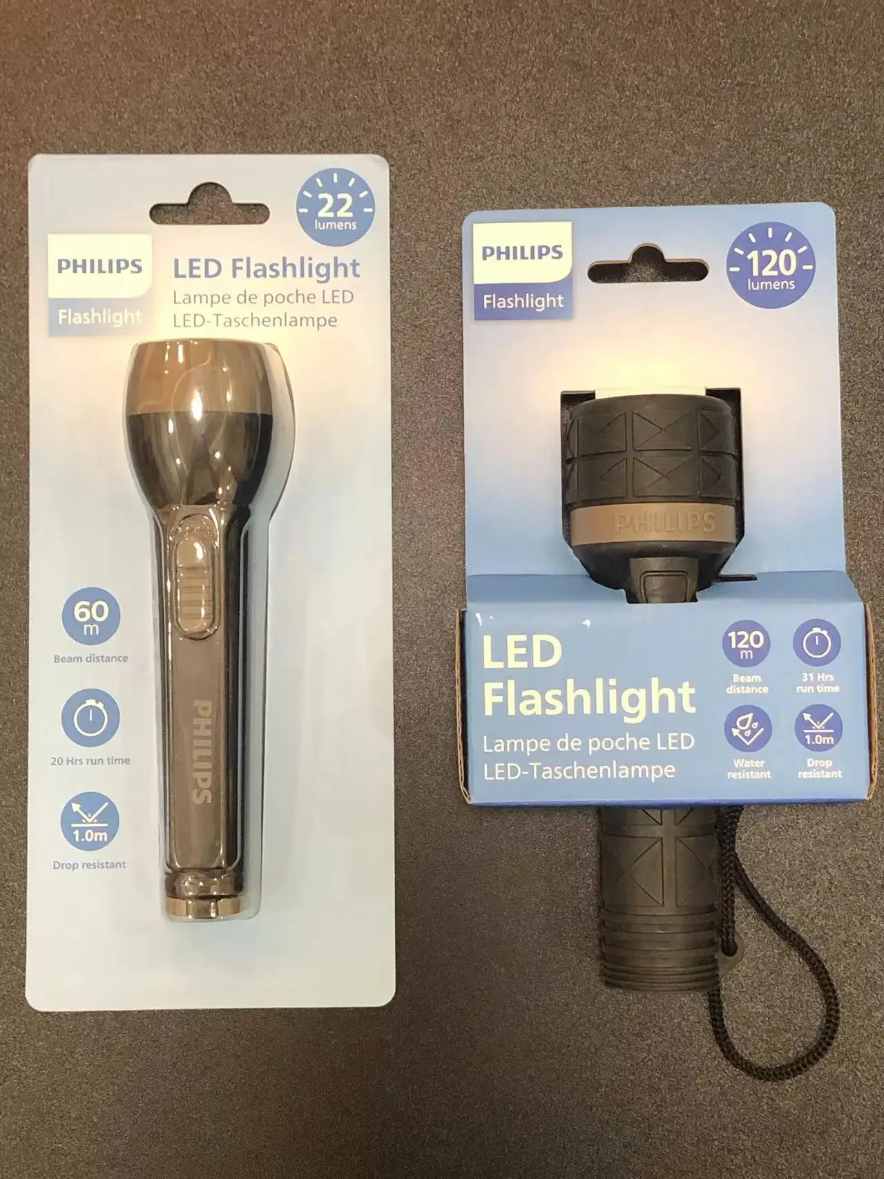 Philips Led Flashlight Non Rechargeable Torch Flashlight 22 Lumens For ...