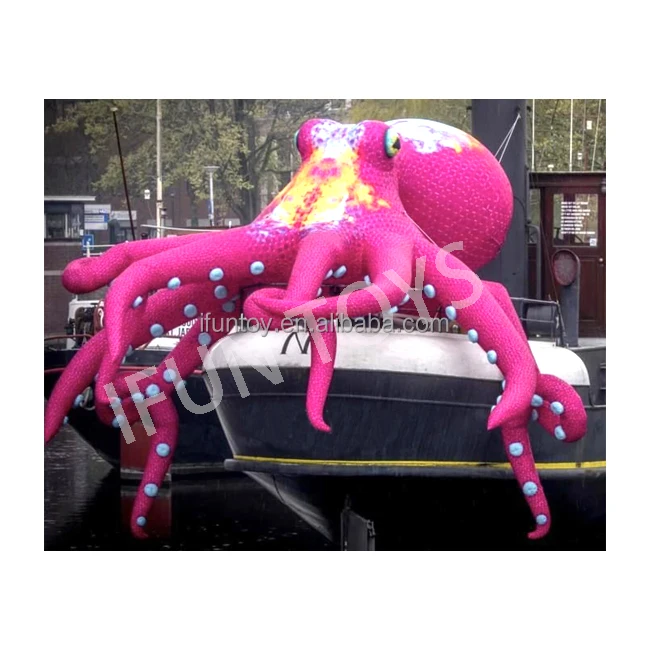 Giant Inflatable Octopus Model for Ocean Theme Decorations