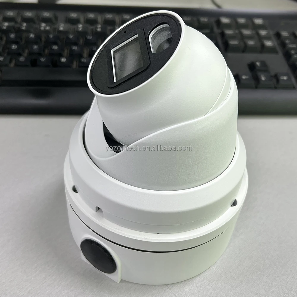 Metal Ip66 Turret Ip Camera Dual Ir And Warm Light Colorful Night ...