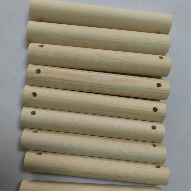 Wooden Craft Dowel Rods Unfinished Poplar Round Hardwood Sticks Wooden ...