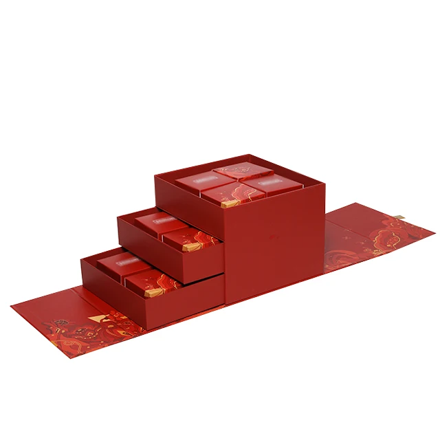 Luxury Custom Design Drawer Gift Box for Cookie Snack Chocolate ...