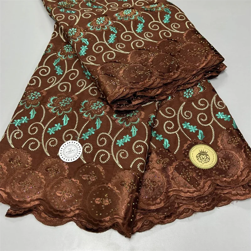 Shop Our New Arrival of Swiss Lace Fabric Voile Lace Fabric