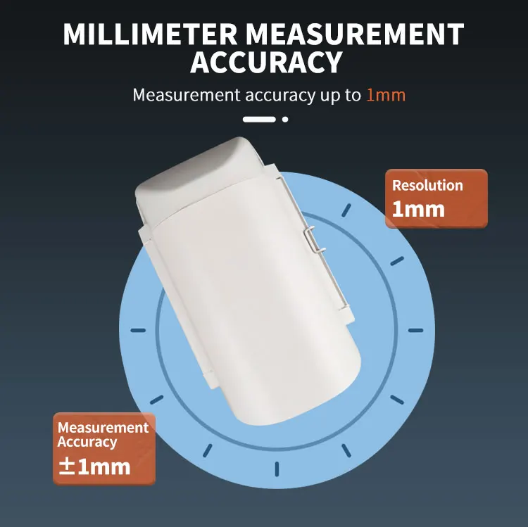 Rs485 Modbus Snow Depth Sensor Automatic Heating Laser Snow Depth Sensor For Meteorological ...