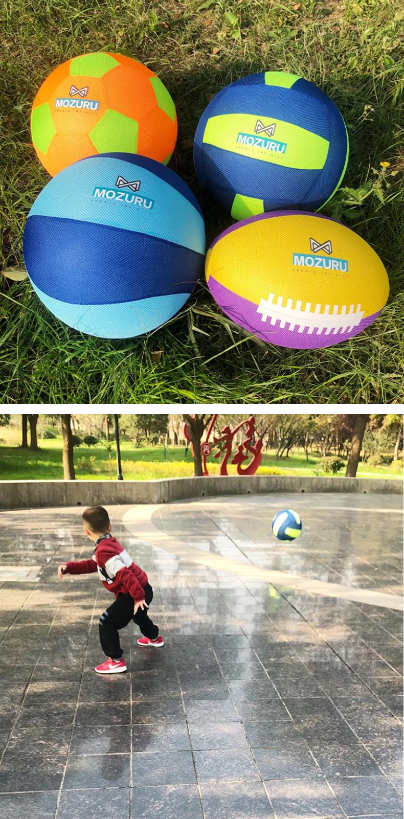 Customized Color Inner- Pvc Inflatable Volleyball Cloth Covered Ball ...