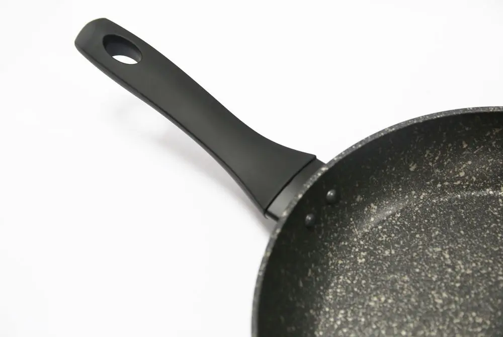 Modern Design Marble Coated Induction Aluminum Frying Pan High Quality ...