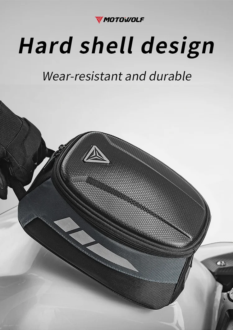 Motowolf MB1 Magnetic Motorcycle Tank Bag - 4.5L Storage Solution for ...