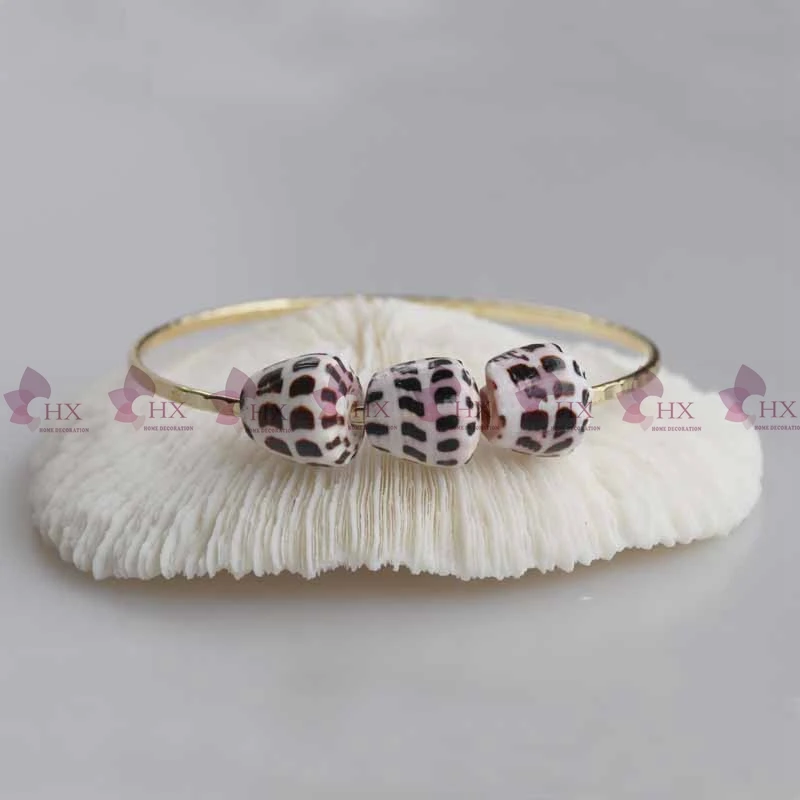 Hotsale 14K 18K Real Golden Samoan Hawaiian 3 Pcs Hebrew Shell Charm ...