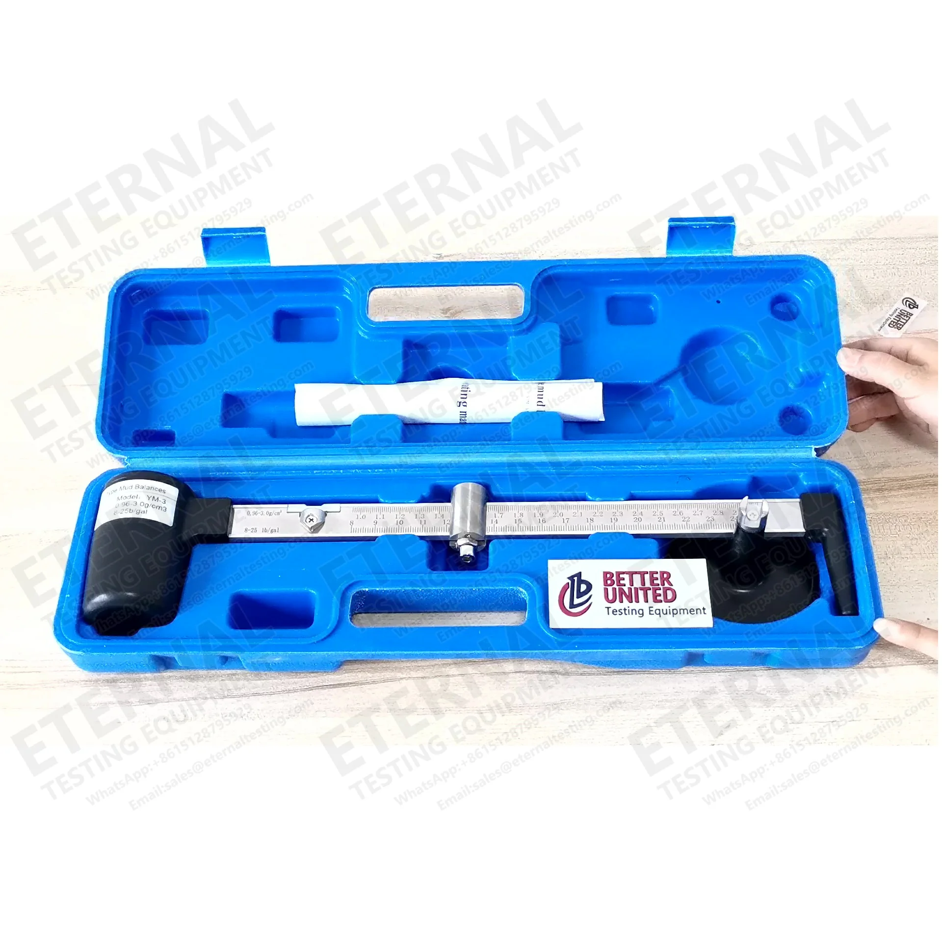 Liquid Densimeter Mud Balance / Slurry Density Measurement for Drilling ...