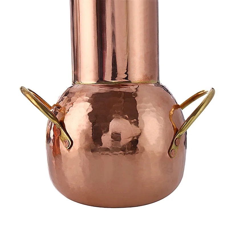 50l 100l Copper Pot Stills Essential Oil Distillation Equipment Steam ...