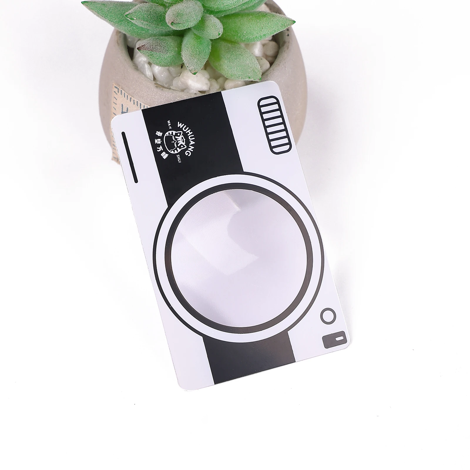 Custom Shape Plastic Gift Cards Flexible Business Magnifier Credit Card ...