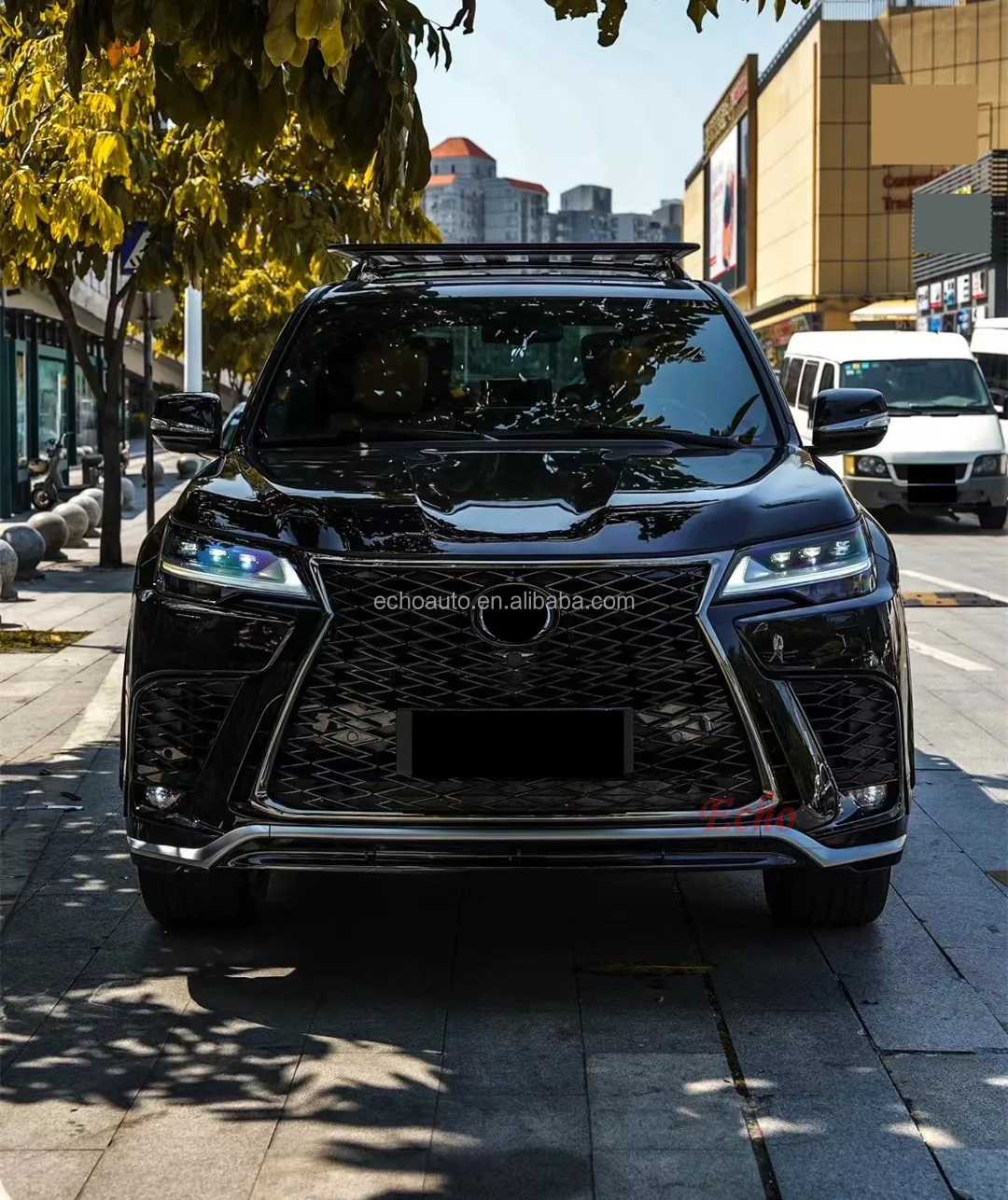 2024 LX600 Upgrade Body Kit for Lexus LX570 - Full Bumper