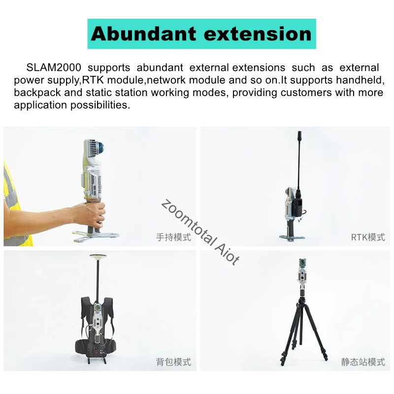 ZT SLAM2000 - Rotating Handheld Laser Scanner with Panoramic FOV
