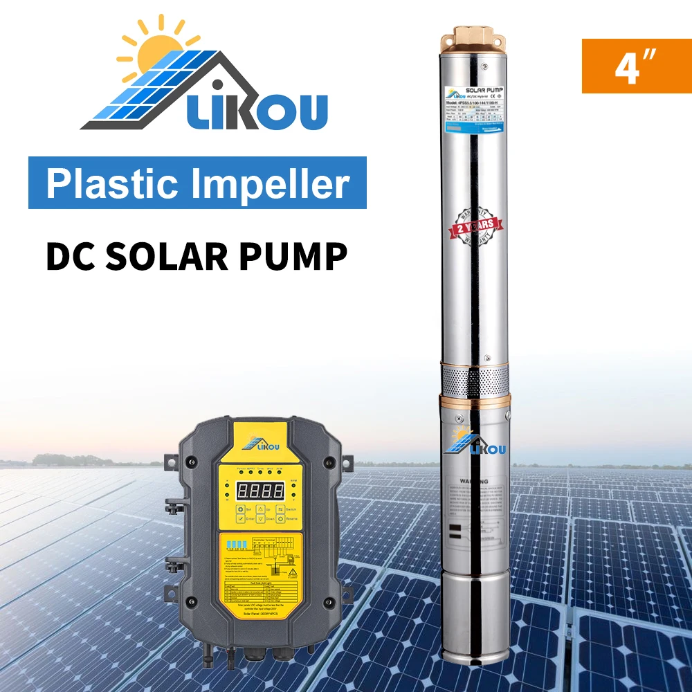 Pompe Solaire Submersible Brushless Dc Pump Solar Water For Deep Well ...