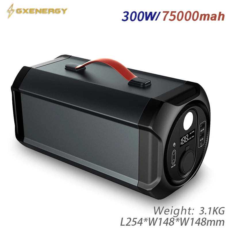 Portable Solar Battery 300w 78000mah Solar Energ Battery Power Station ...