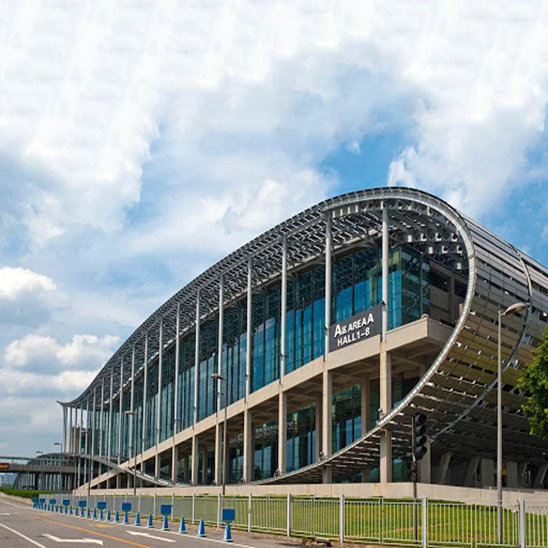 LF Steel Truss Stadium Roof Structure - Durable Prefab Sport Hall with ...