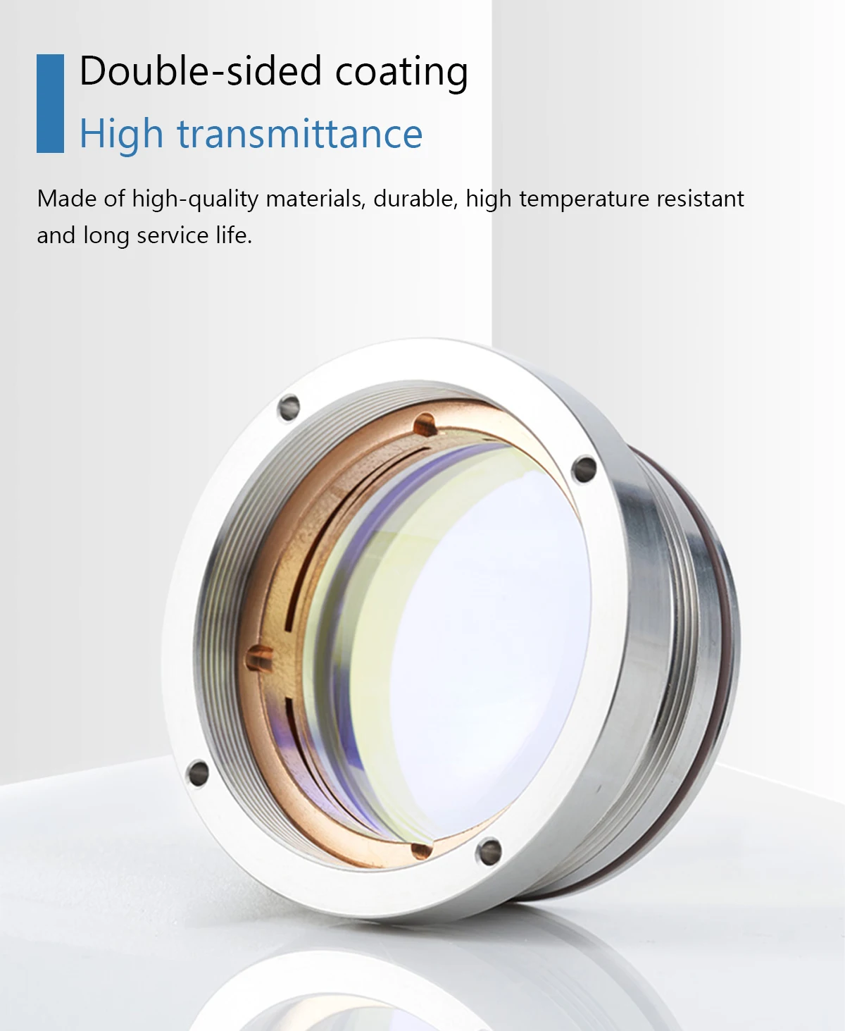 High Safety YAG Fiber Laser Focus Lens for Welding Machines