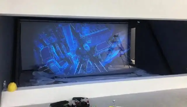 Projektor Folie - Reflective Projector Screen for 3D Stage
