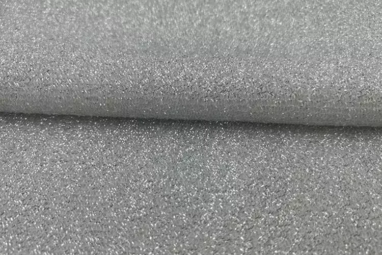 Polyester Lurex Knitted Fabric for Evening Dress & Swimwear