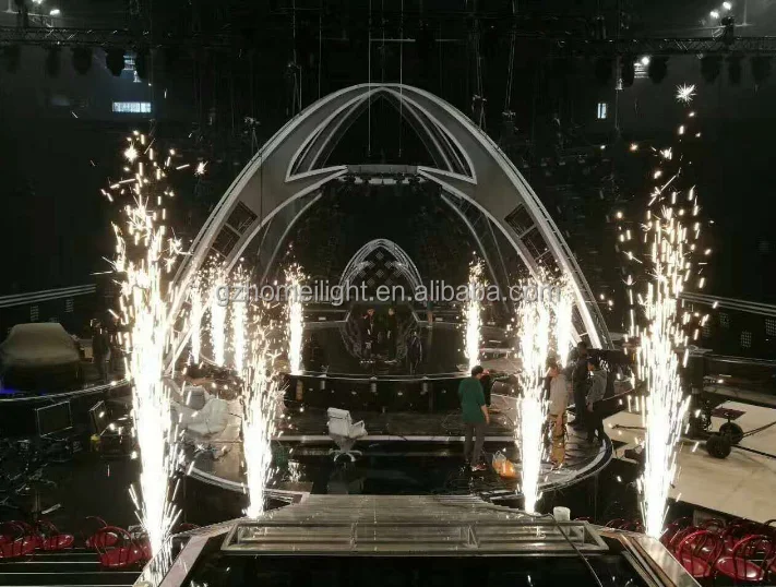 Shells Fireworks Crackers Disco Dj Wedding Stage Lights Cold Sparkle ...