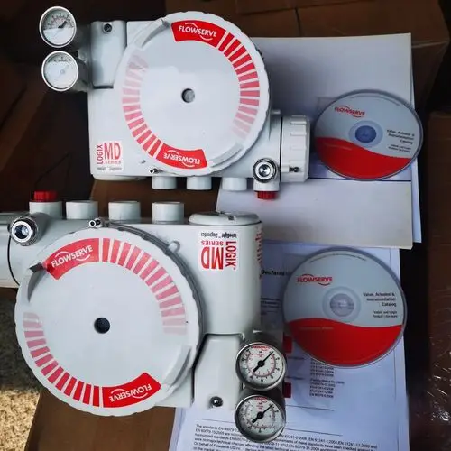 Pneumatic Control Valves with Flowserve Logix 520MD Positioner