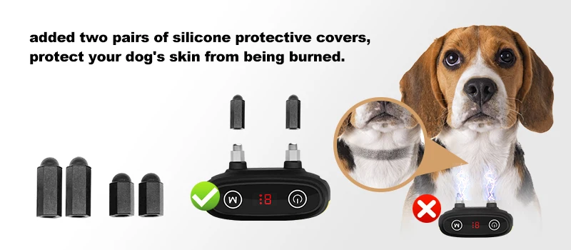 Rechargeable Battery Vibration Dog No Shock Barking Collar Anti Bark ...