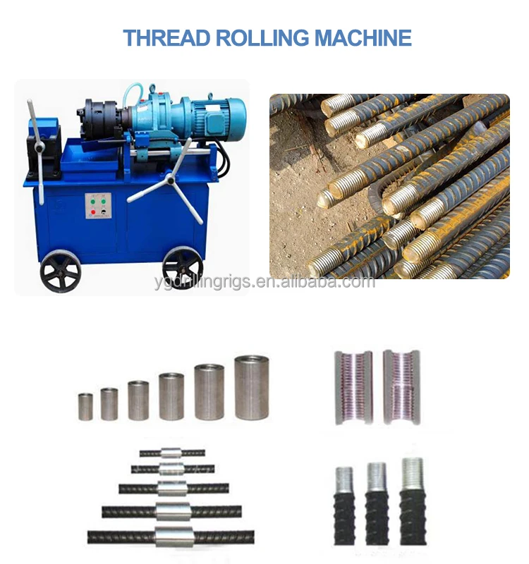 Hydraulic Forming Pipe Rebar Thread Rolling Machine Price - Buy ...